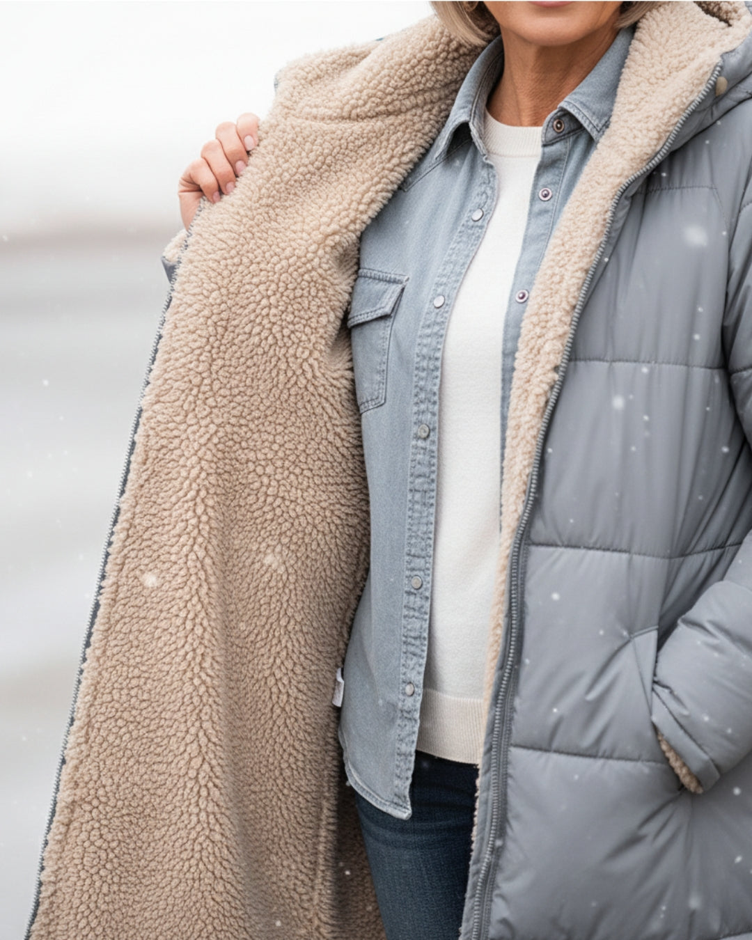 Eleanor | Sherpa Winter Coat – Carter Toronto