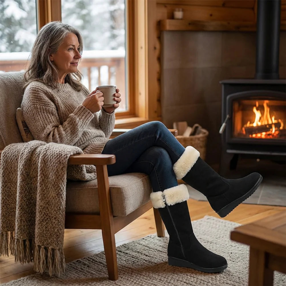 Hailey | Fur-Lined Winter Boots – Carter Toronto